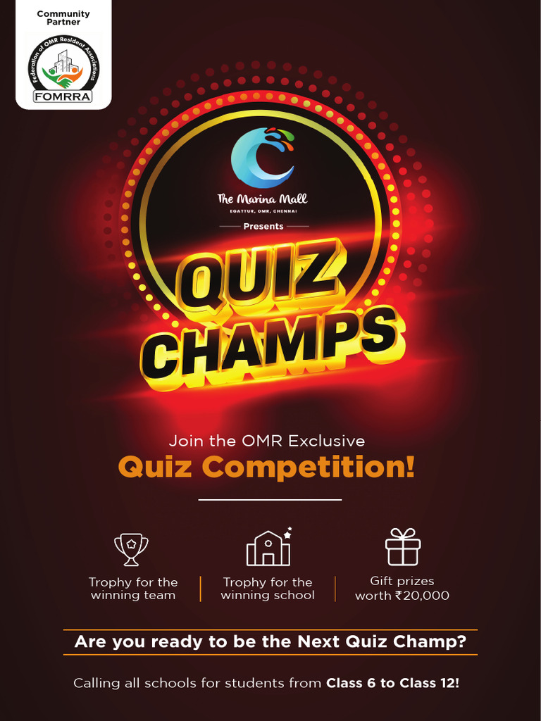 OMR Quiz Competition for Students | PDF