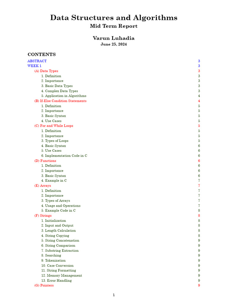 Mid-Term Report SOS | PDF | Queue (Abstract Data Type) | Pointer (Computer Programming)