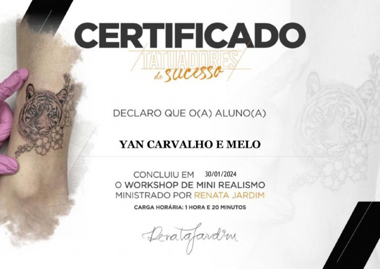 Certificado Mini Realismo | PDF