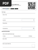 Turo Inspection Form | PDF