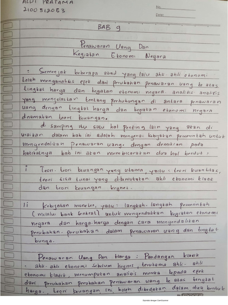 Resume Pengantar Ekonomi Makro | PDF