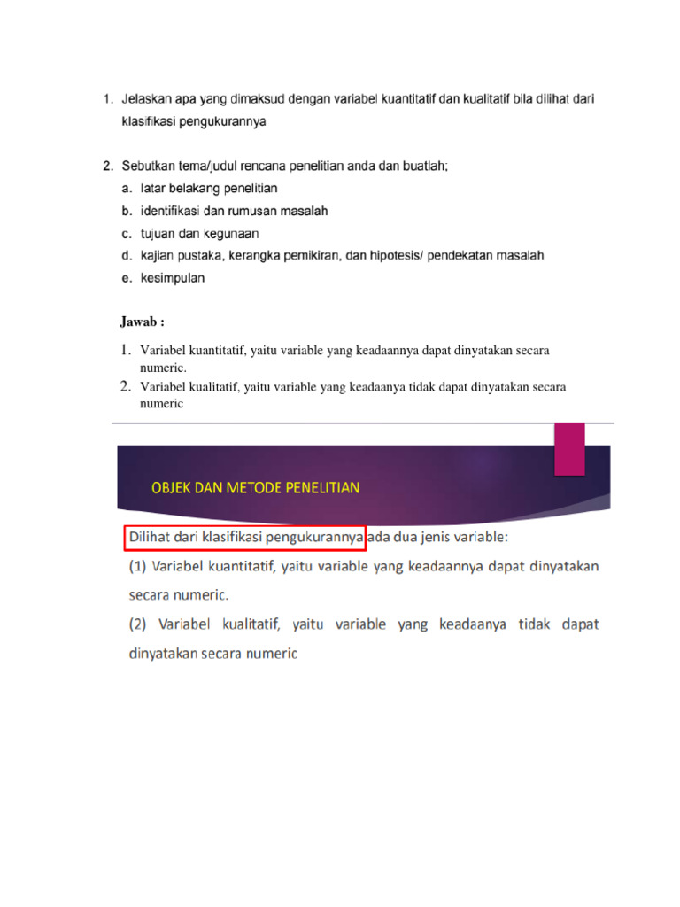 Metodologi Penelitian | PDF