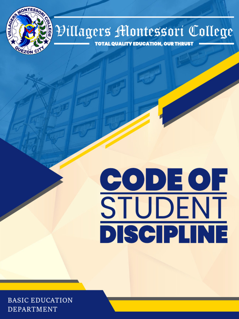 Basic Education Department Code of Student Discipline | PDF ...