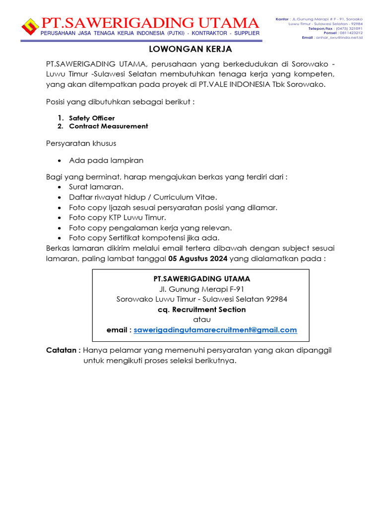 COMPRO MJTA 2024 A-2.pdf | PDF | Safety | Business