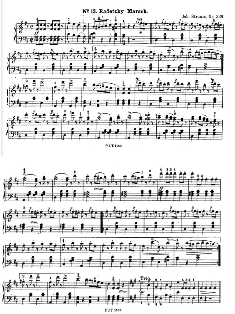 Radetzky March | PDF