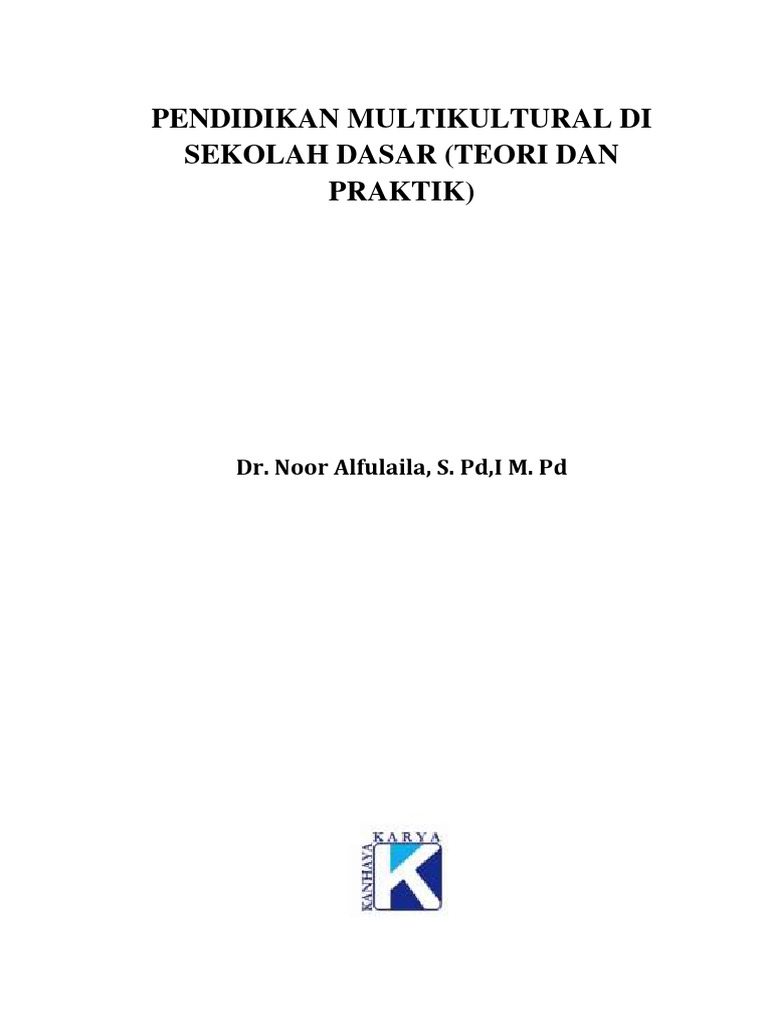 A5 2022 Pendidikan Multikultural Di Sekolah Dasar Teori Dan Praktek Pdf