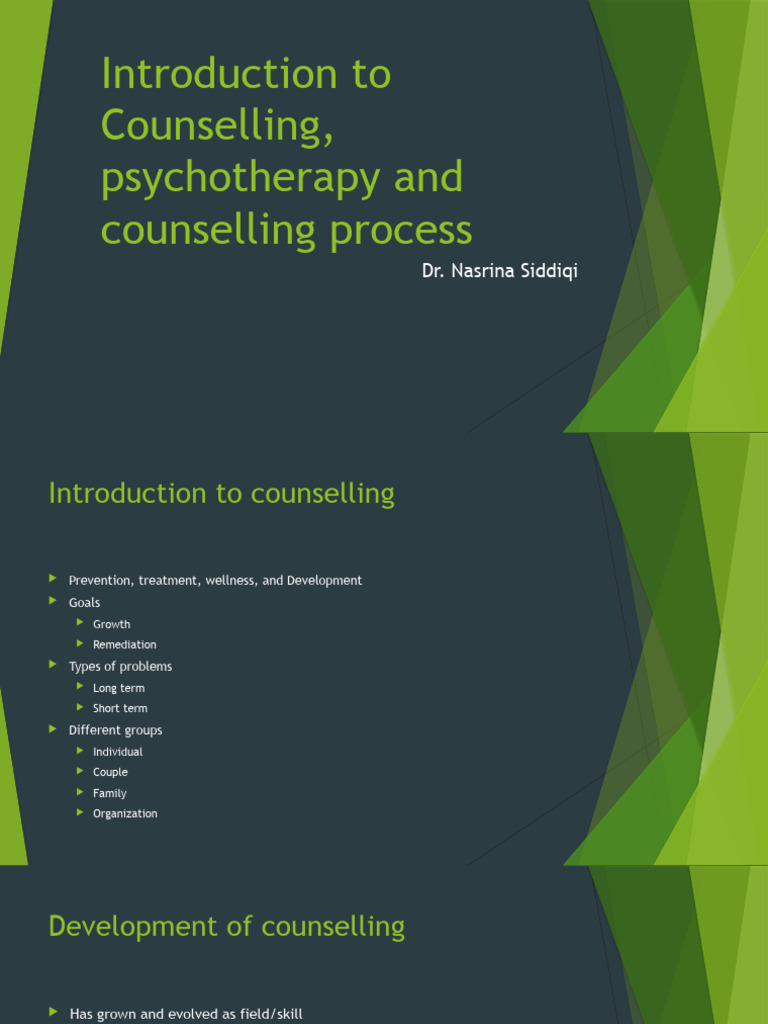 Introduction to Counselling Basics | PDF | Psychotherapy | Mental Disorder