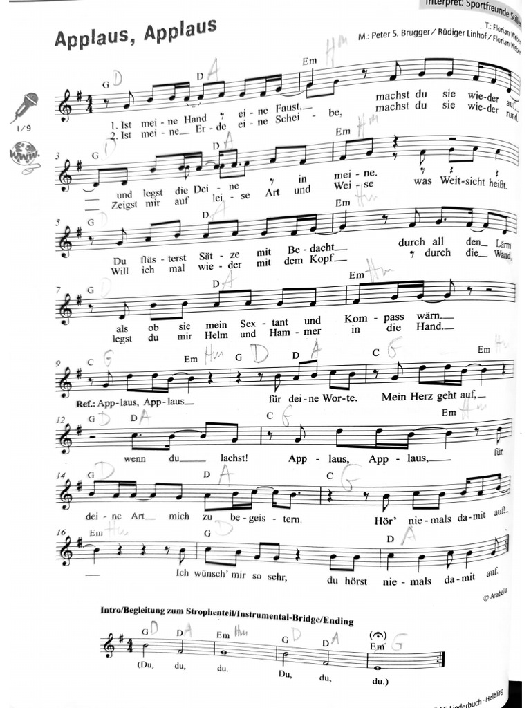 Applaus, Applaus | PDF