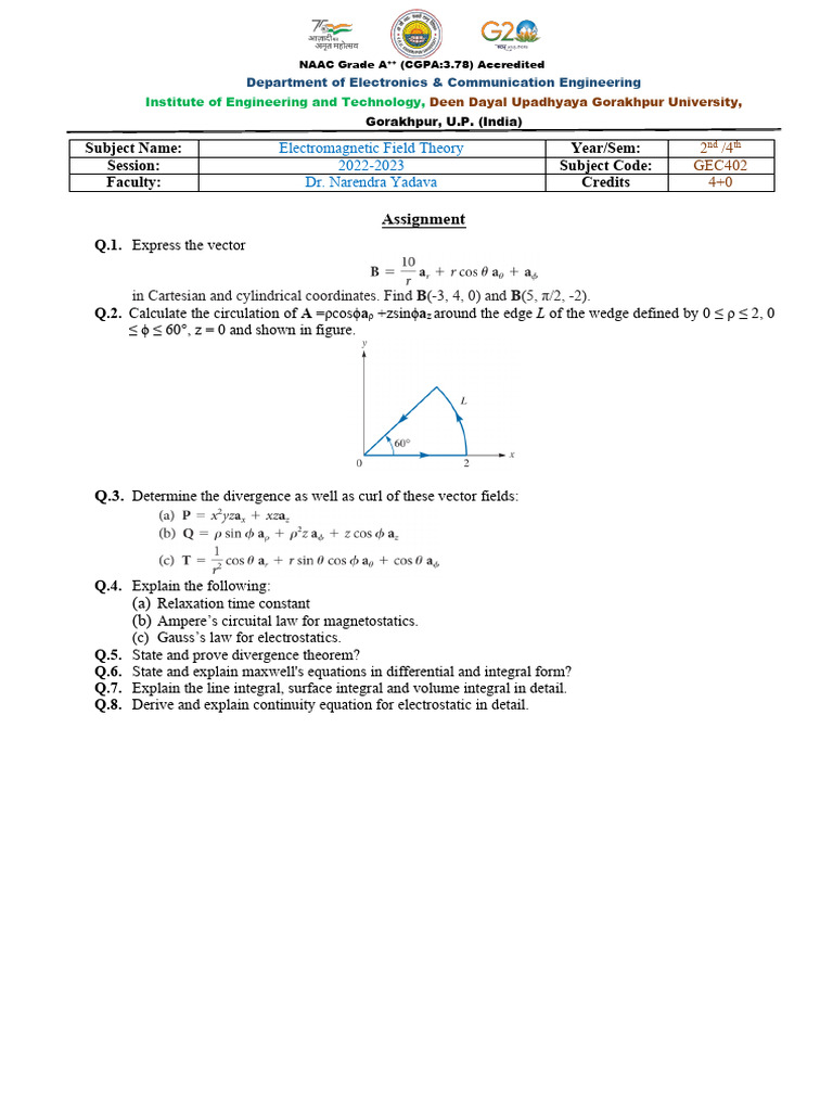 Emft Gec402 - Assignment | PDF