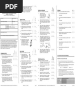 ASQ-3 48 Month Questionnaire | PDF
