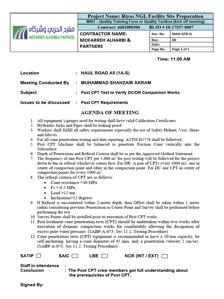 QTB-Post CPT at HR A5 | PDF