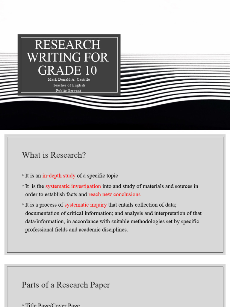 Research Writing | PDF | Hypothesis | Methodology