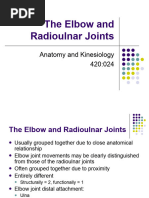 Elbow Joint Goniometry Guide | PDF