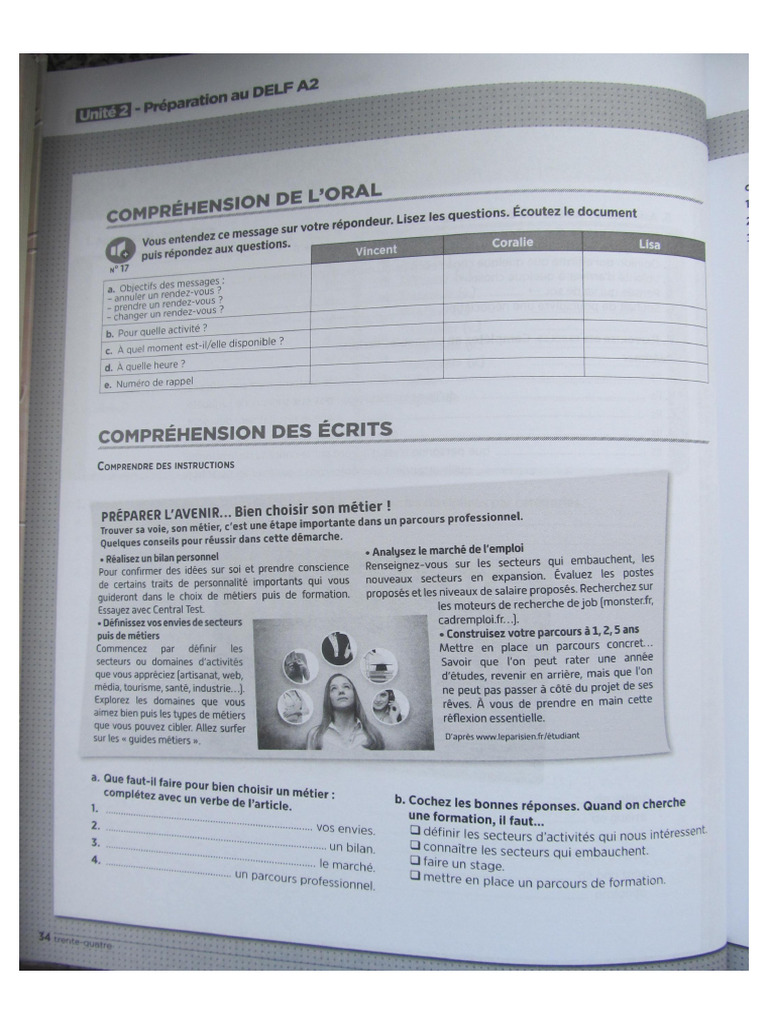 TendancesA2 Cahier Dactivites | PDF