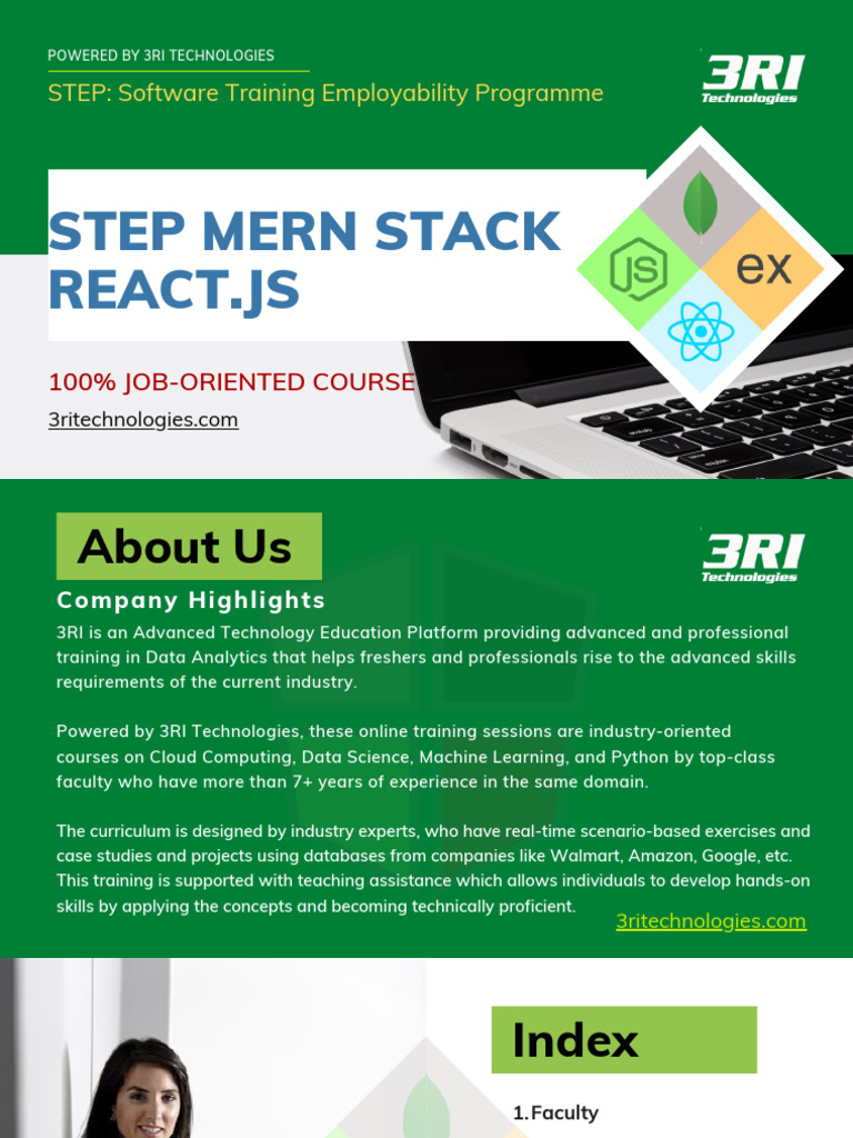 STEP in MERN Stack React | PDF | J Query | Html Element