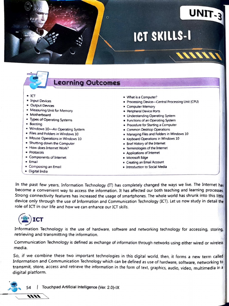CH 3 Ict Class 9 A.I | PDF