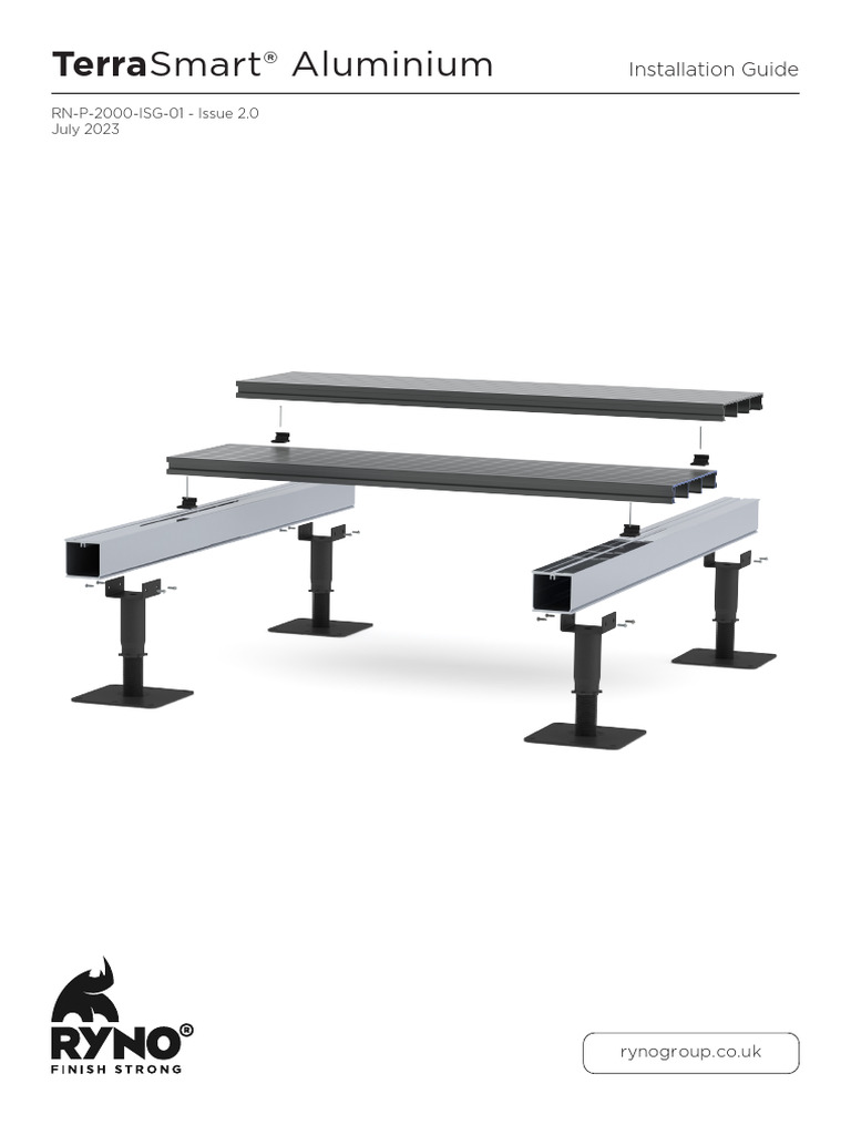 TerraSmart Aluminium_install_Guide | PDF | Drill | Screw