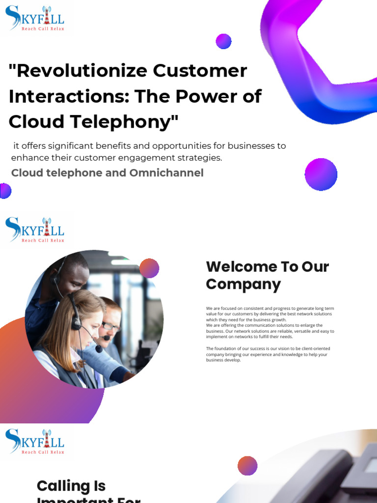 Skyfall Calling Solution Profile - 2024 | PDF | Call Centre | Cloud Computing
