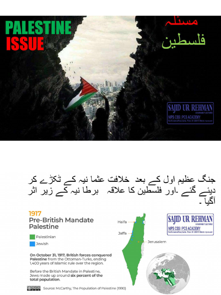 Palestine Short Notes | PDF