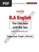 Old Man and the Sea: GCSE Extract | PDF | Art