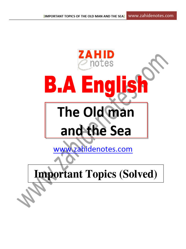 Old Man and the Sea: Key Insights | PDF