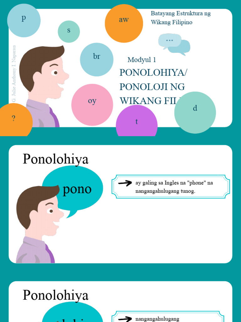 Ponolohiya PPT 2024 | PDF