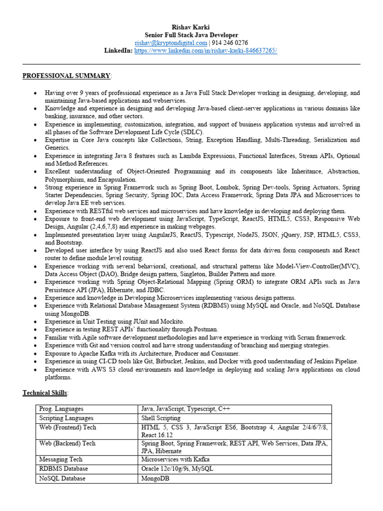 Rishav Karki | PDF | Spring Framework | Java (Programming Language)