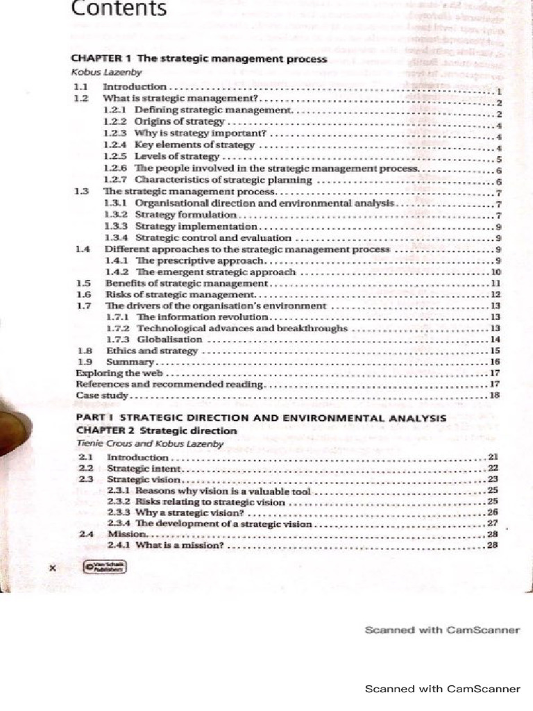 Strategic Management Textbook (1) 3 | PDF