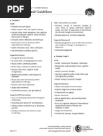 CTS-R Marking Criteria | PDF | Thought | Emotions