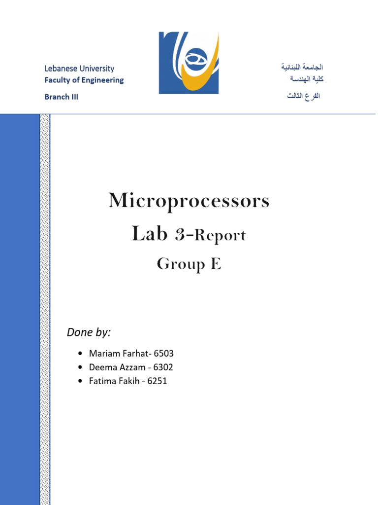 Microlab 5 | PDF | Computer Architecture | Computer Engineering