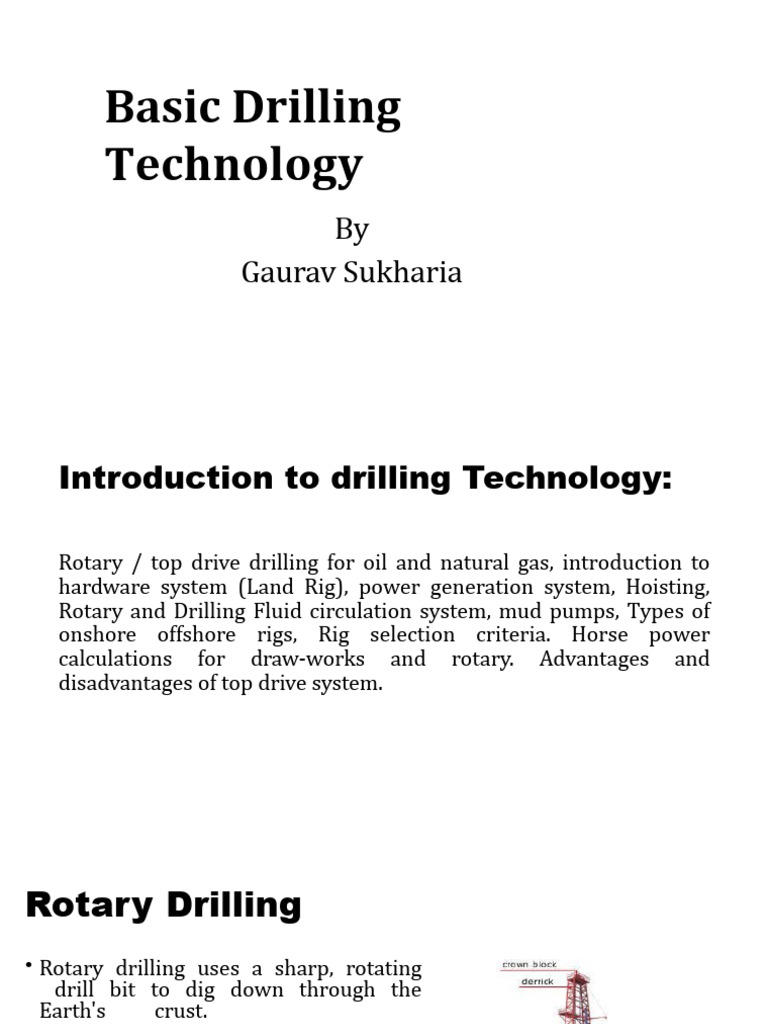 Drilling Method Pdf Drilling Rig Offshore Drilling
