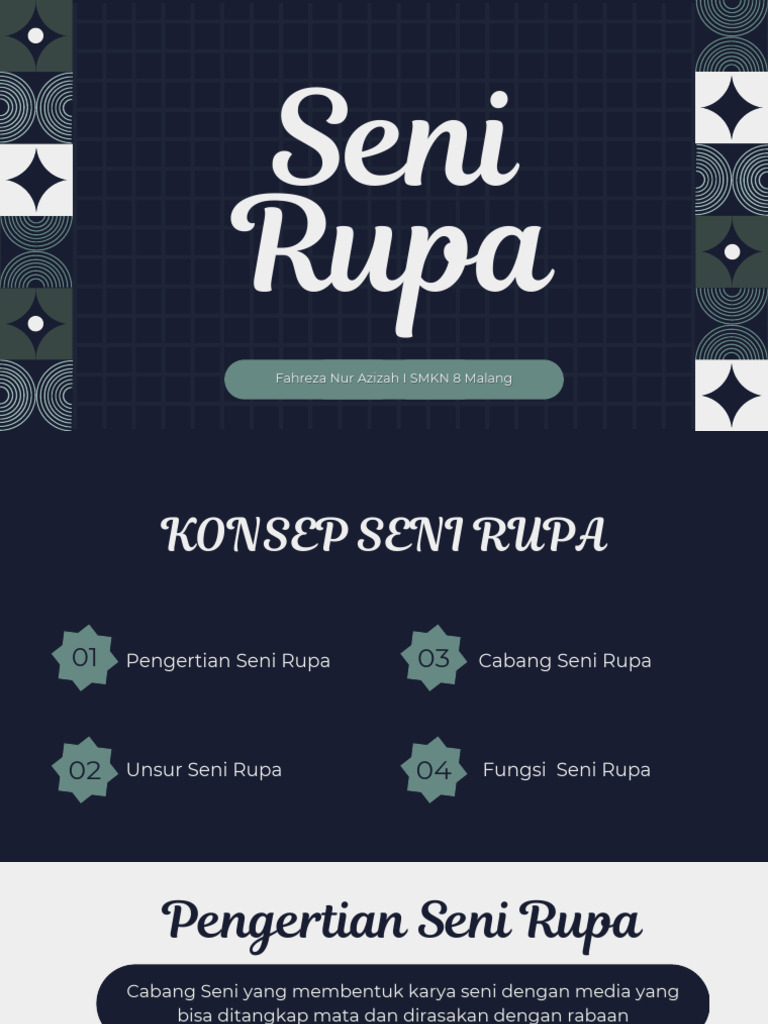 Konsep Dasar Seni Rupa | PDF