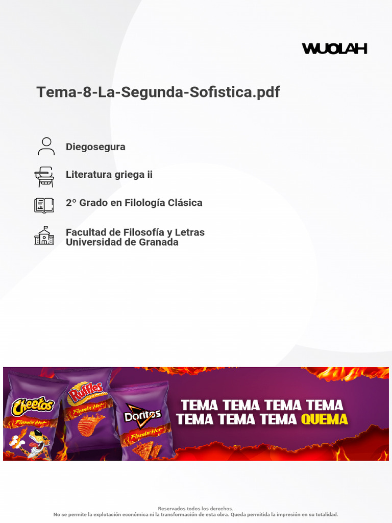 8 La Segunda Sofistica | PDF | Retórica | Plutarco