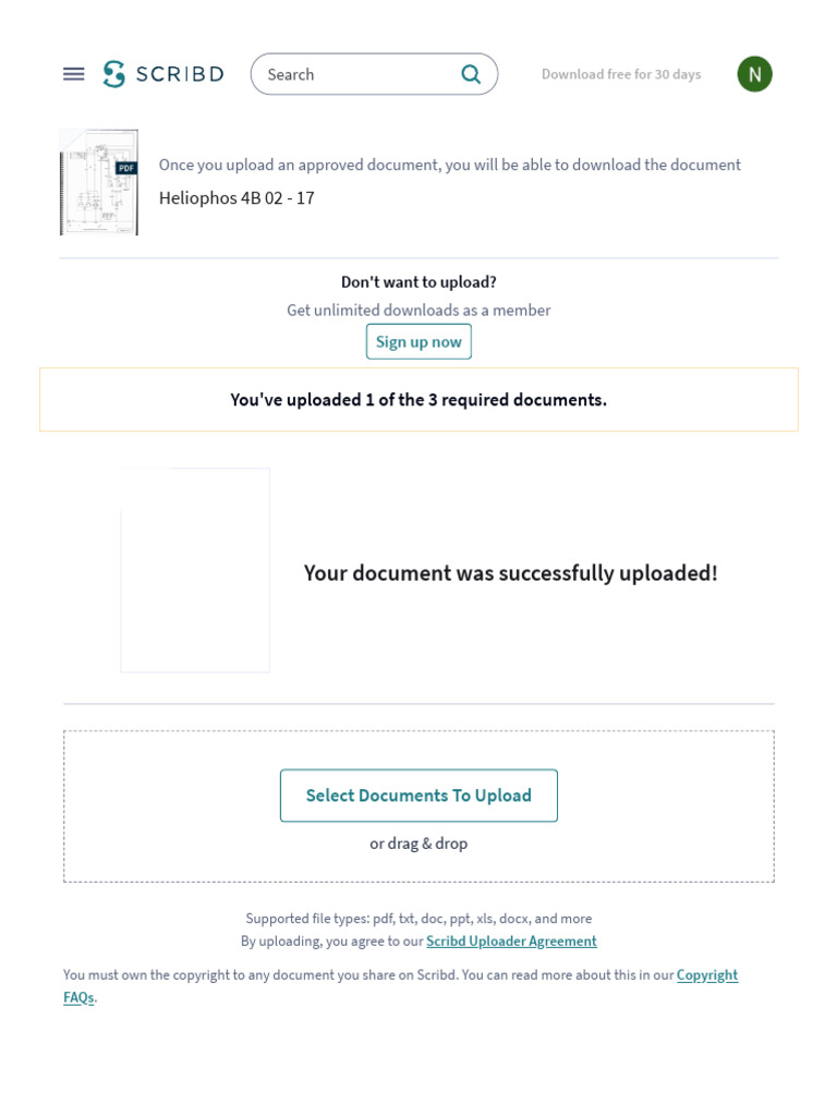 Upload A Document - Scribd 1 | PDF