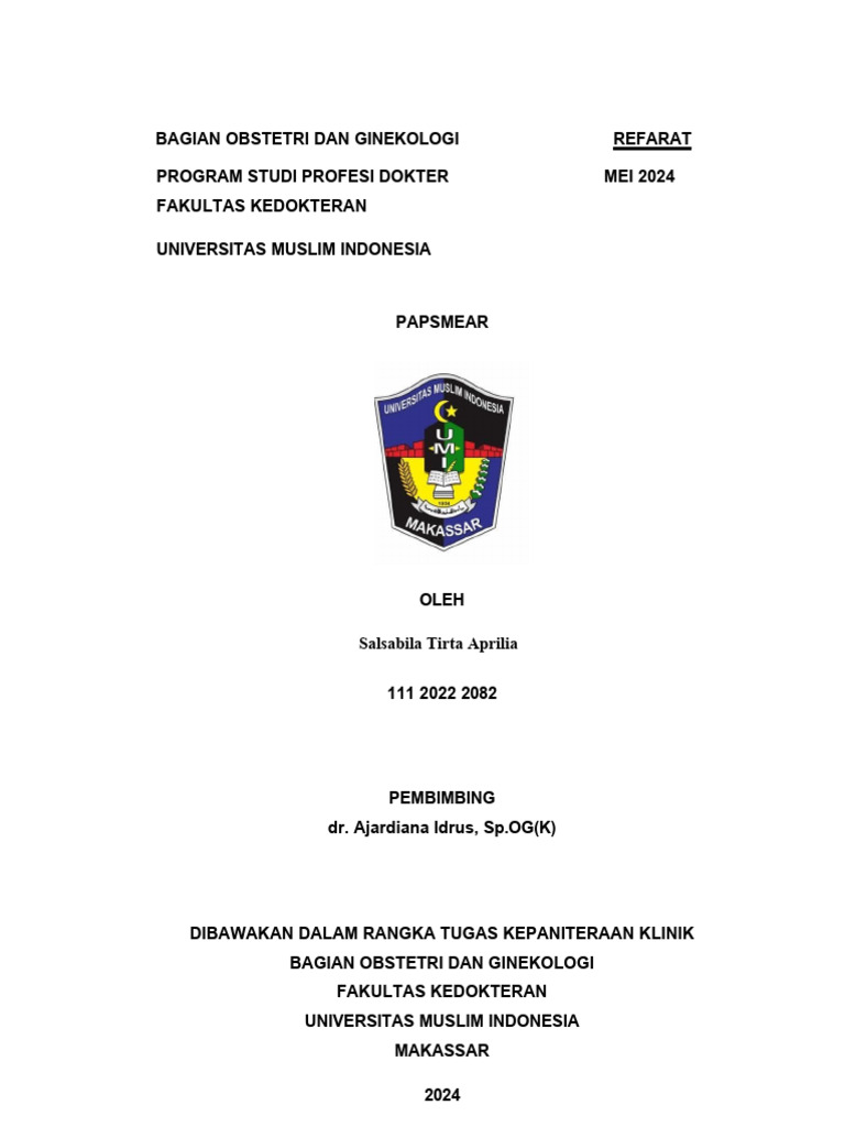 Manfaat dan Prosedur Pap Smear | PDF | Pengembangan Diri