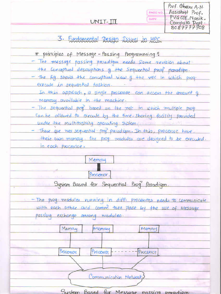 Final HPC Unit III | PDF