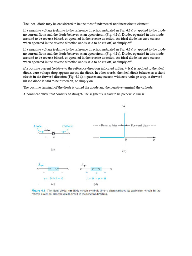 Diode Notes | PDF | Diode | P–N Junction