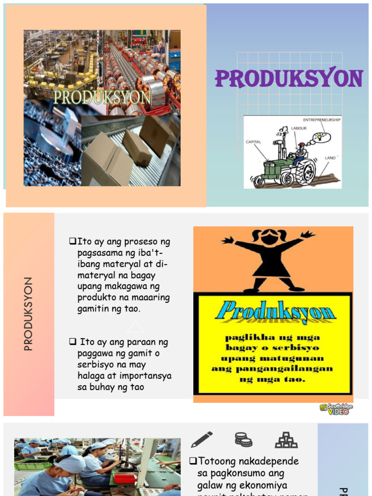 Produksyon | PDF