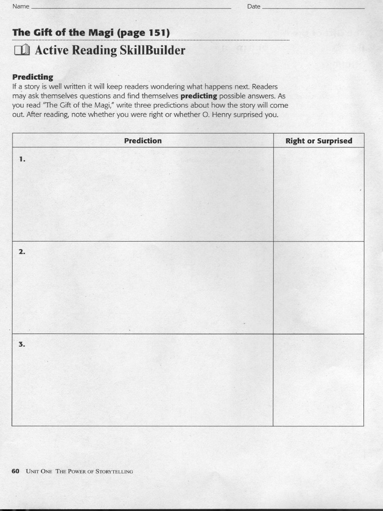 English I The Gift of The Magi | PDF