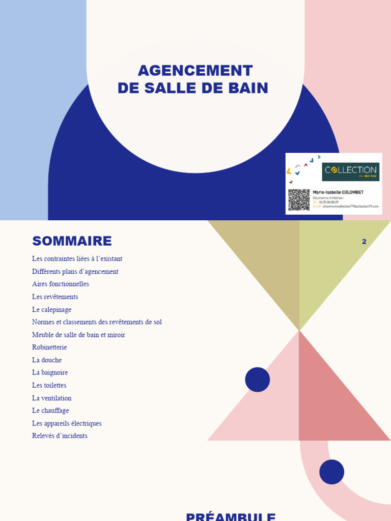 Devis Agencement Salle de Bain PDF | PDF | Salle de bain | Plomberie