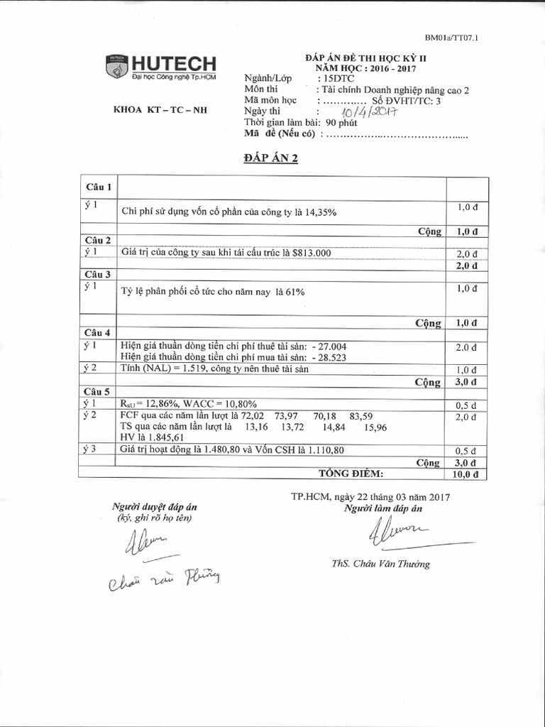 Hutech 12771 KTTCNH | PDF