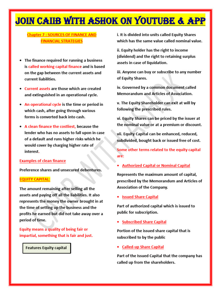 ABFM MODULE B BULLET POINTS | PDF | Net Present Value | Internal Rate ...