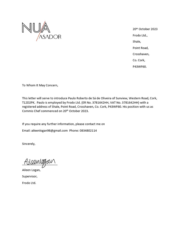 PPS Letter Paulo | PDF