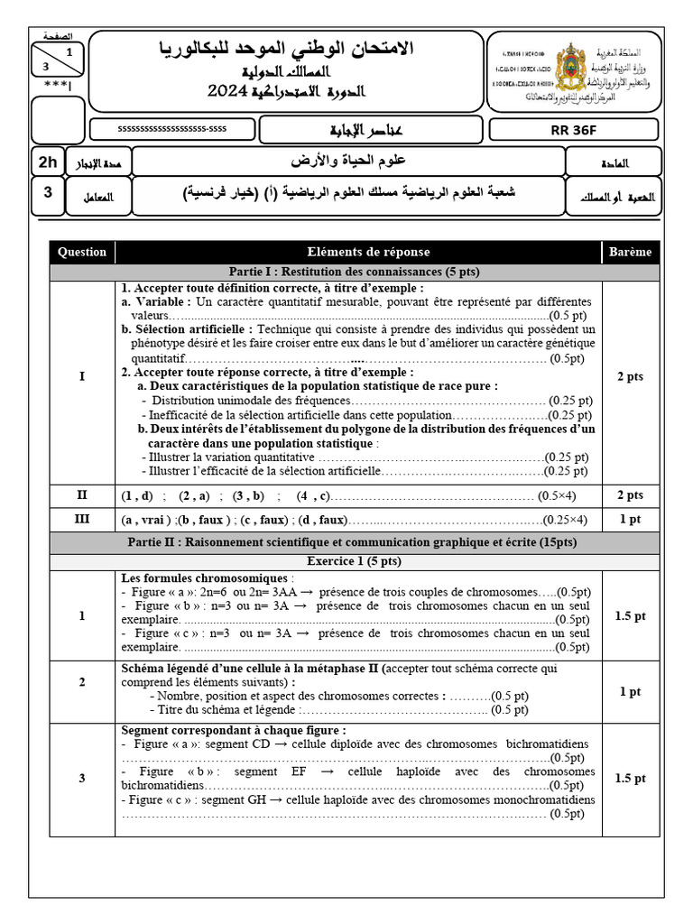 Rat SVT SM R | PDF | Dominance (Génétique) | Allèle