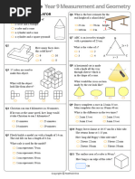 Planes of Symmetry in 3D Shapes | PDF | Shape | Euclidean Geometry
