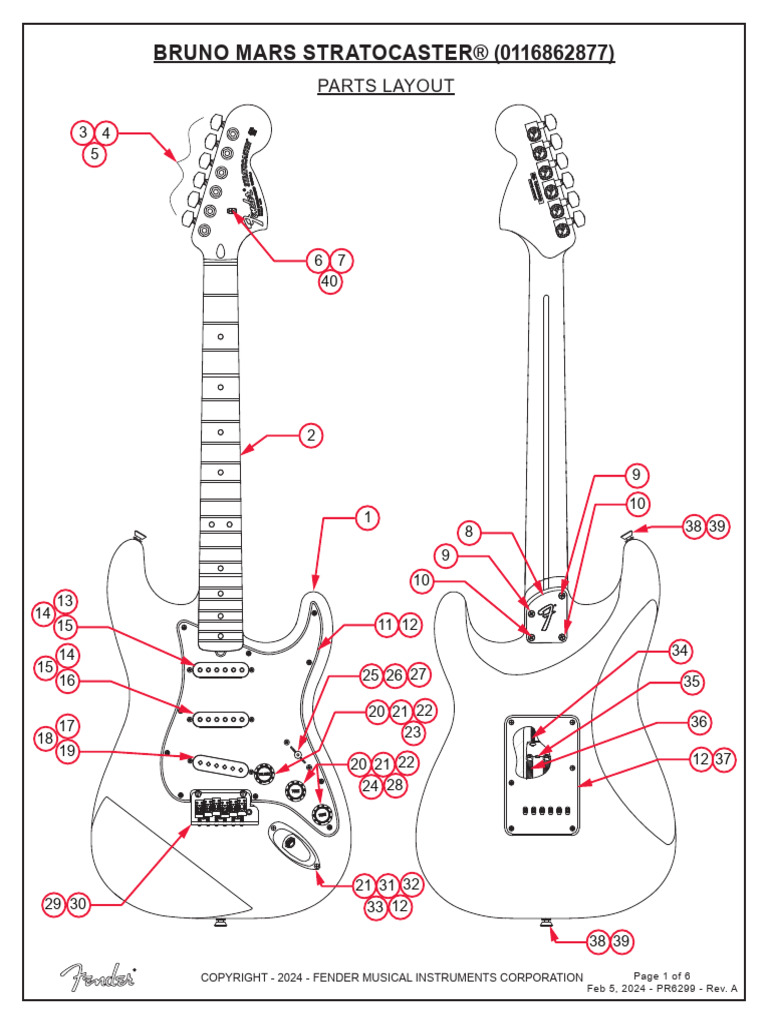 SM 0116862877 Bruno Mars Strat | PDF | Celtic Musical Instruments ...