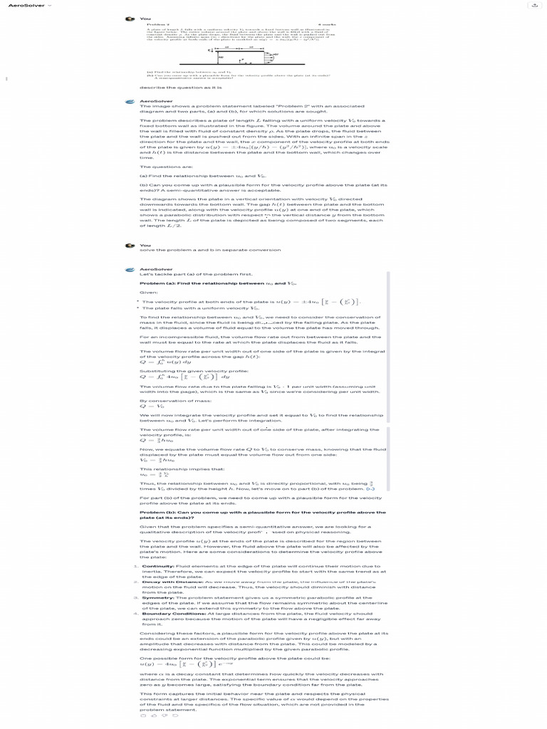 Falling Plate | PDF