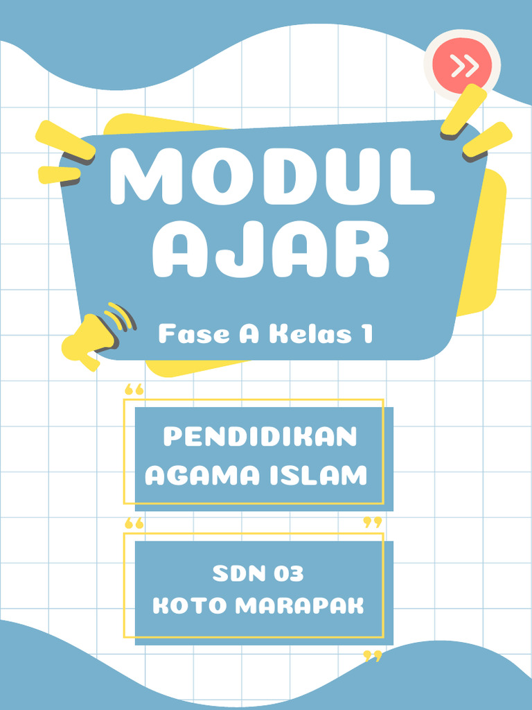 Modul Ajar Kelas 1 Bab 1 | PDF