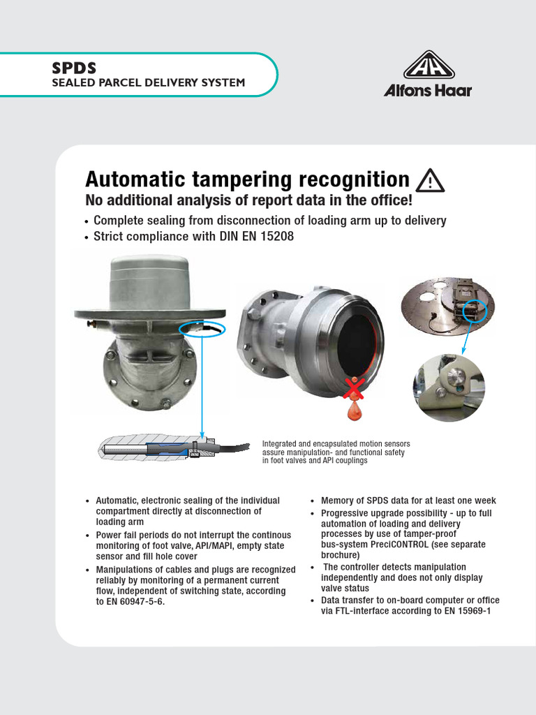 SealedParcelDeliverySystem SPDS Productflyer | PDF | Computing | Computer Engineering