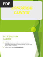 Induction and Augmentation of Labor | PDF | Childbirth | Human Pregnancy